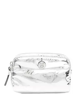 Tory Burch Virginia Makeup Bag - Silver