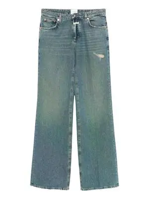 Closed Distressed Detail Jeans - Blue