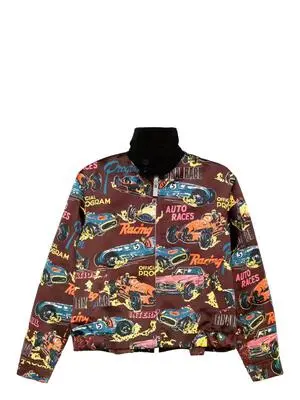 Sacai Printed Jacket - Red