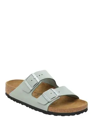 BIRKENSTOCK Arizona Nubuck Leather - Pure Sage
