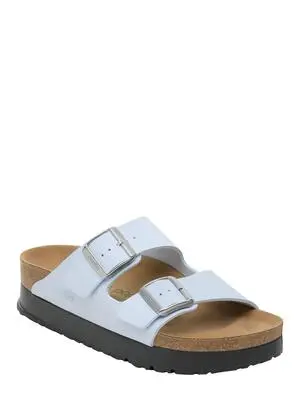 BIRKENSTOCK Arizona Flex Platform Birko-Flor Baby Blue