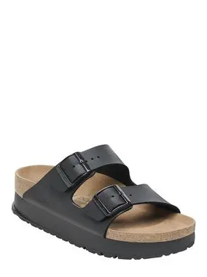 BIRKENSTOCK Arizona Flex Platform Birko-flor - Black