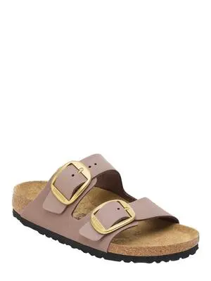BIRKENSTOCK Arizona Big Buckle Nubuck Leather - Faded Purple