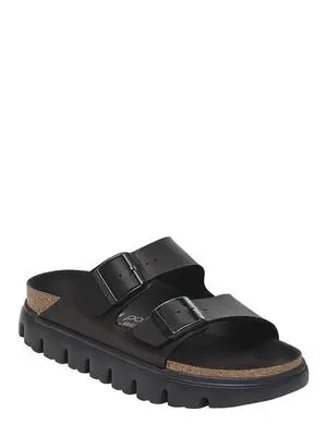 BIRKENSTOCK Arizona Chunky Birko-flor Sandals - Black/black