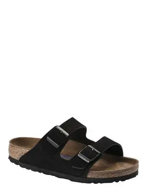 BIRKENSTOCK Arizona Suede Leather Sandals