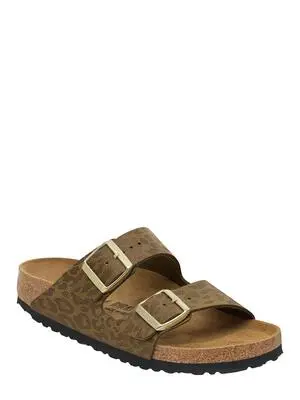 BIRKENSTOCK Arizona Synthetics Leo Khaki