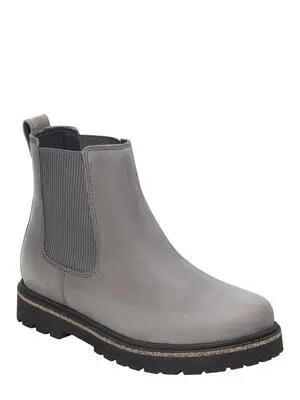 BIRKENSTOCK Highwood Mid Nubuk Leather Boots Graphite
