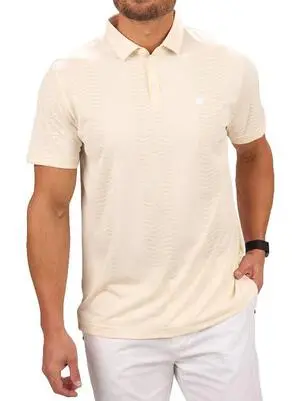 BLACK CLOVER Barney Polo Chalk