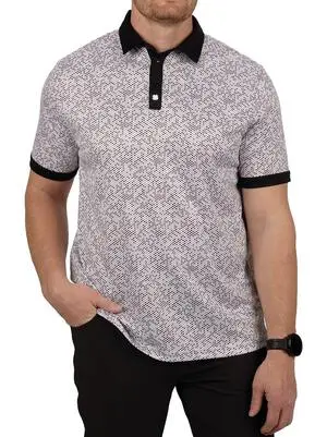 BLACK CLOVER Echo Polo - White