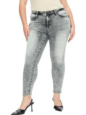 BAYEAS Ankle Skinny Leg Jeans - Sweet Night