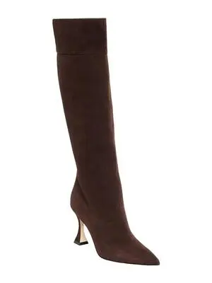 MANOLO BLAHNIK Miralone Pointed Toe Tall Boots