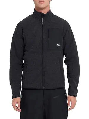 Quiksilver Front Zip Jacket - Black