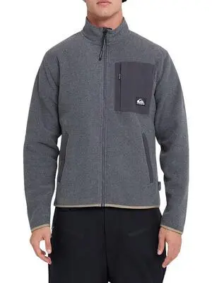 Quiksilver Front Zip Jacket - Quarry