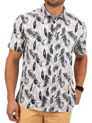BLACK CLOVER Hidden Clover Polo - Navy