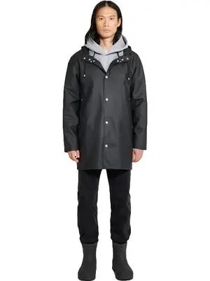 Stutterheim Stockholm Lightweight Raincoat - Black