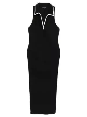 Veronica Beard Darien Polo Dress - Black
