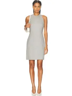 Ralph Lauren Kymberly Dress - Pearl Grey Melange