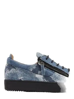 GIUSEPPE ZANOTTI Frankie Low-top Sneakers - Blue
