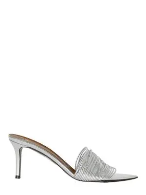 GIUSEPPE ZANOTTI Intriigo Clio 70 Mule Sandals - Silver