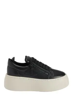 GIUSEPPE ZANOTTI Maxi Low-top Sneakers - Black