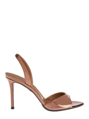GIUSEPPE ZANOTTI Lilibeth 90 Slingback Sandals - Brown