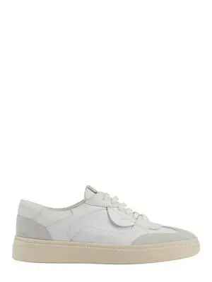 GIUSEPPE ZANOTTI Low-top Lace-up Sneakers - White