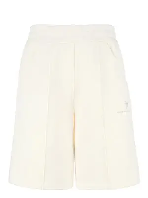 GIUSEPPE ZANOTTI Cotton Shorts With Embroidered Signature Detail - Beige
