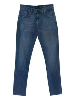 7 For All Mankind Cotton-blend Jeans - Blue