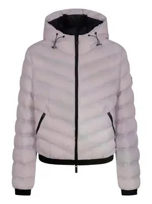 Moncler Quilted Hooded Jacket - Pink