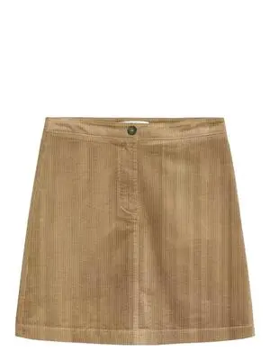 Marc O'polo Corduroy Mini Skirt - Brown