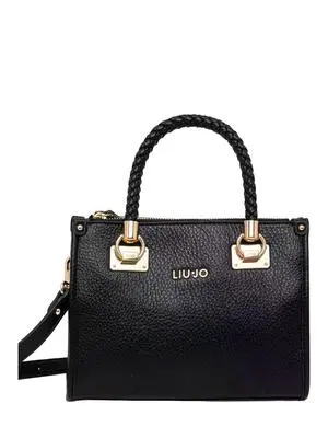 Liu Jo Braided-handle Tote - Black
