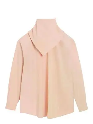 Ami Bandana-collar Cotton Blouse - Pink