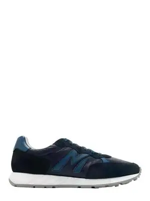 Magnanni Yoki Leather Panelled Sneakers - Blue
