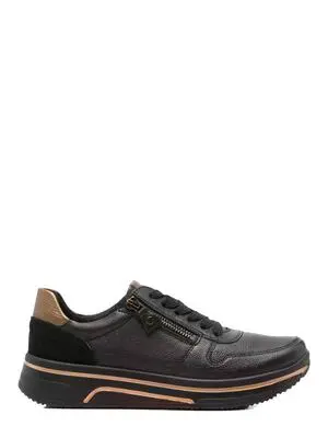 ARA Sapporo Leather Sneakers - Black