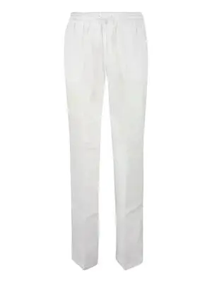 RE-HASH Linen Trousers - White