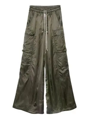 Rick Owens Drawstring Cargo Trousers - Green