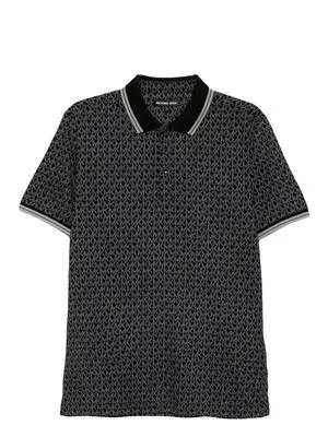 Michael Kors Cotton Polo Shirt - Black