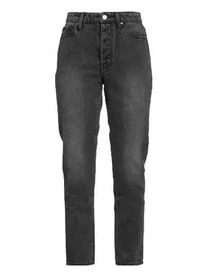 Armani Exchange Organic Cotton Mom Jeans - Black