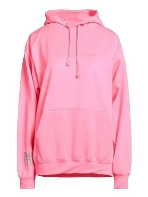 SEMICOUTURE Hooded Sweatshirt - Pink