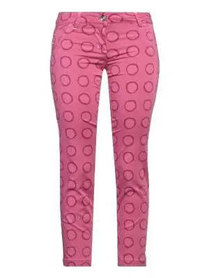 JACOB COHЁN Skinny Fit Geometric-print Pants - Magenta
