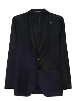 Tagliatore Two-button Wool Blazer - Blue