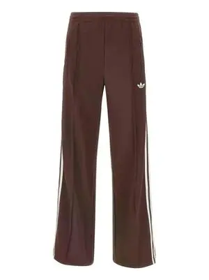 Adidas Striped Track Pants - Brown