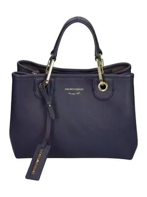 Emporio Armani Double-handle Tote Bag - Blue