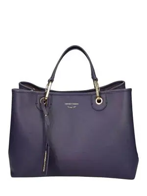 Emporio Armani Double-handle Tote Bag - Blue