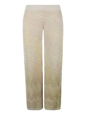 D.EXTERIOR Ribbed Trousers