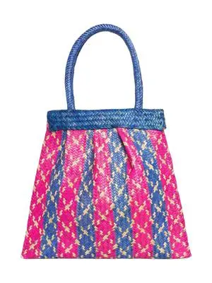 BRIGITTE Okan Pleated Beach Bag - Pink