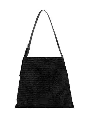 ALLSAINTS Asha Crochet Tote - Black