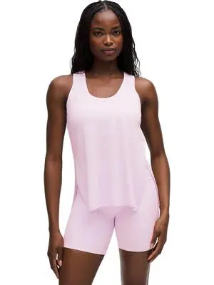 Lululemon Silkappeal Side-slit Tank Top - Pink Organza
