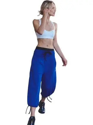 Free People Take It Easy Pants - Electric Shock