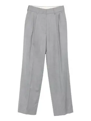 BLAZÉ MILANO Pleat-detail Trousers - Grey